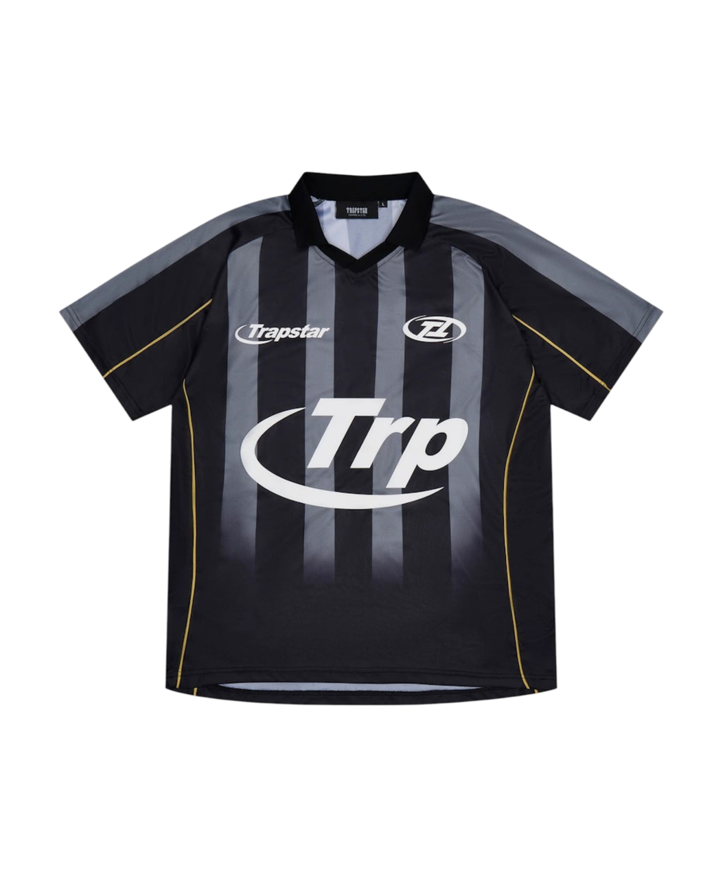 Trapstar Hyperdrive Striped Football Jersey - "Black" – TIMEFRAME SUPPLY