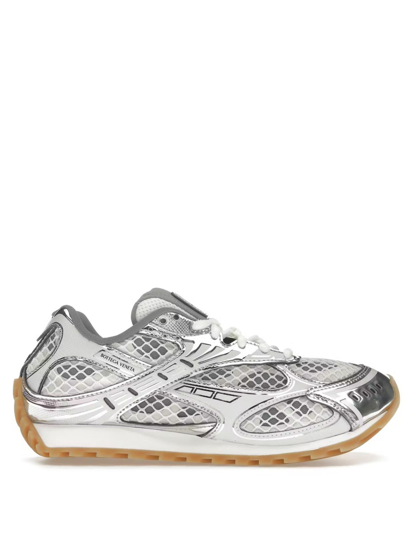 Bottega Veneta Orbit - "Silver/White" – TIMEFRAME SUPPLY