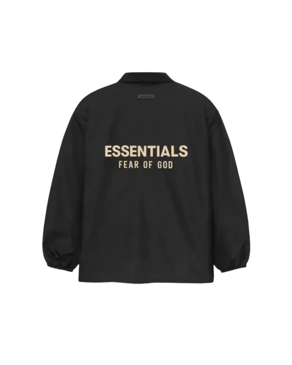 Fear Of God Essentials Coach Jacket - "Jet Black" – TIMEFRAME SUPPLY